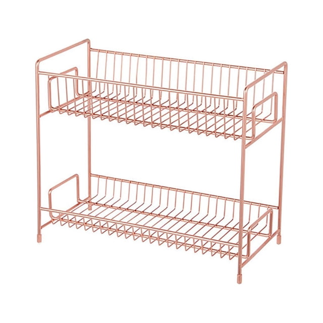 Nomeni Shelf 2-Tier Cabinet Storage Rack, Suitable for Kitchen/Bathroom ...