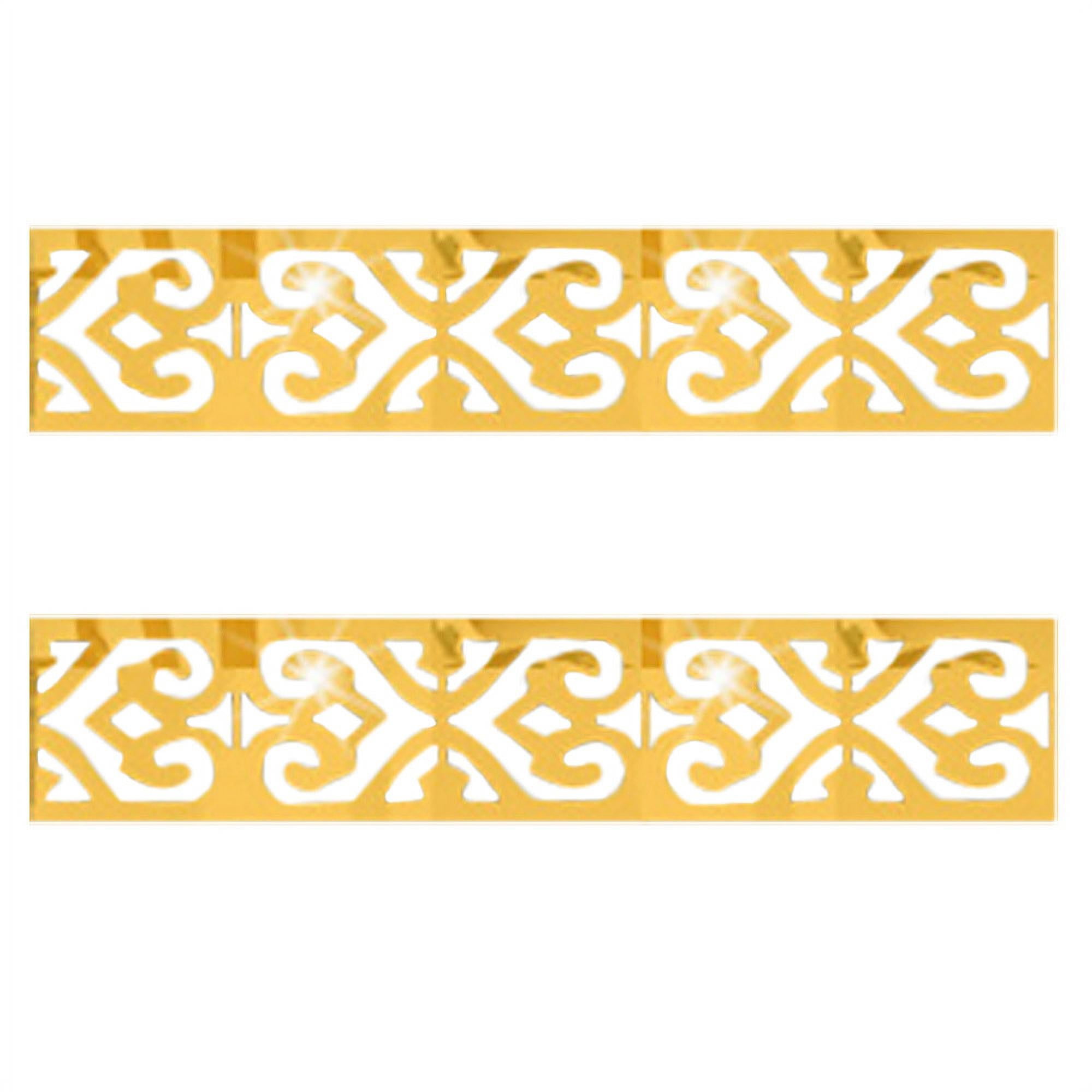 Nomeni Wall Stickers Decor Clearance, 3D Modern Mirror Flowers Vinyl ...