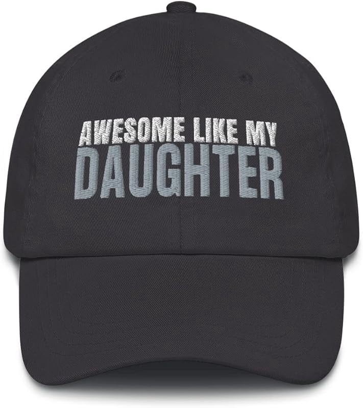 Nomi Q Awesome Like My Daughter Funny Father's Day Hat for Dad from ...