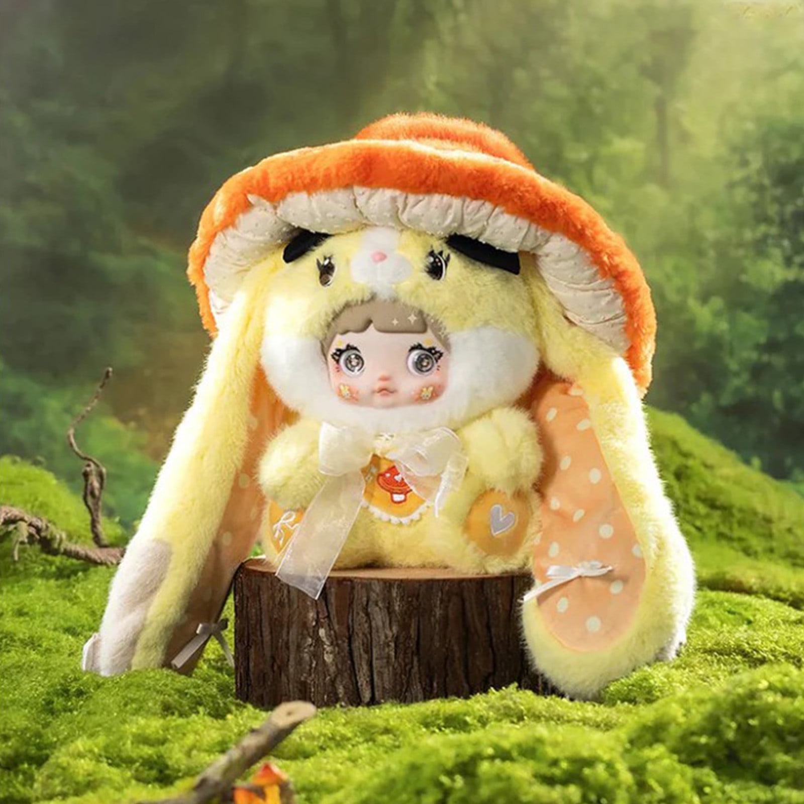 Nommi Blind Box,Nommi Interesting Nommi 400 Mushroom Cap Series Plush ...
