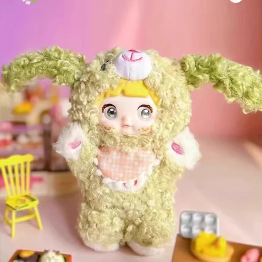 Nommi Blind Box Opened Plush keychain keyring Nommi Puppy Diary Series ...