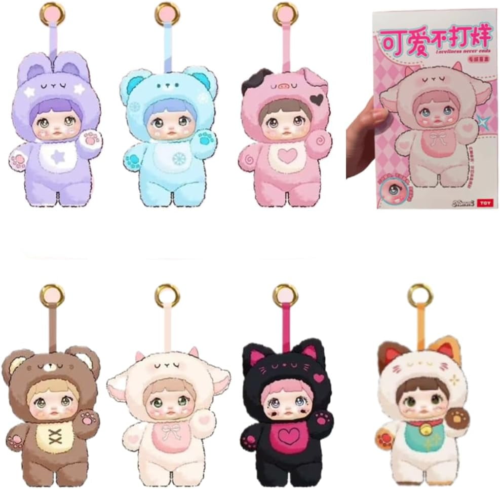 Nommi Blind Box Plush Doll, Nommi Loveliness Never Ends Series Kawaii ...