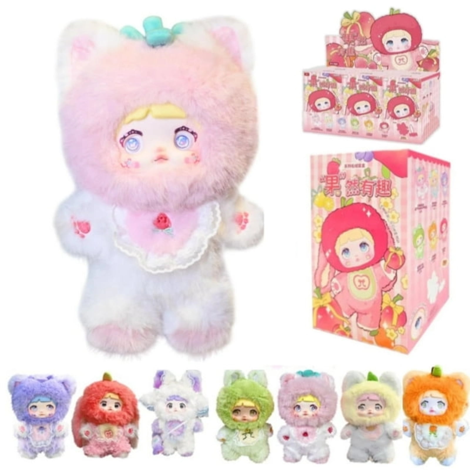 Nommi Cute Fruit Series Plush Toys Blind Boxes, Nommi New World Series ...