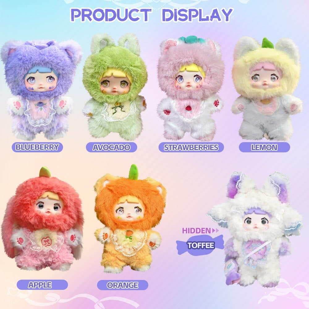 Nommi Interesting Fruits Series Plush Blind Box 1PC (1 of 7 Possible ...