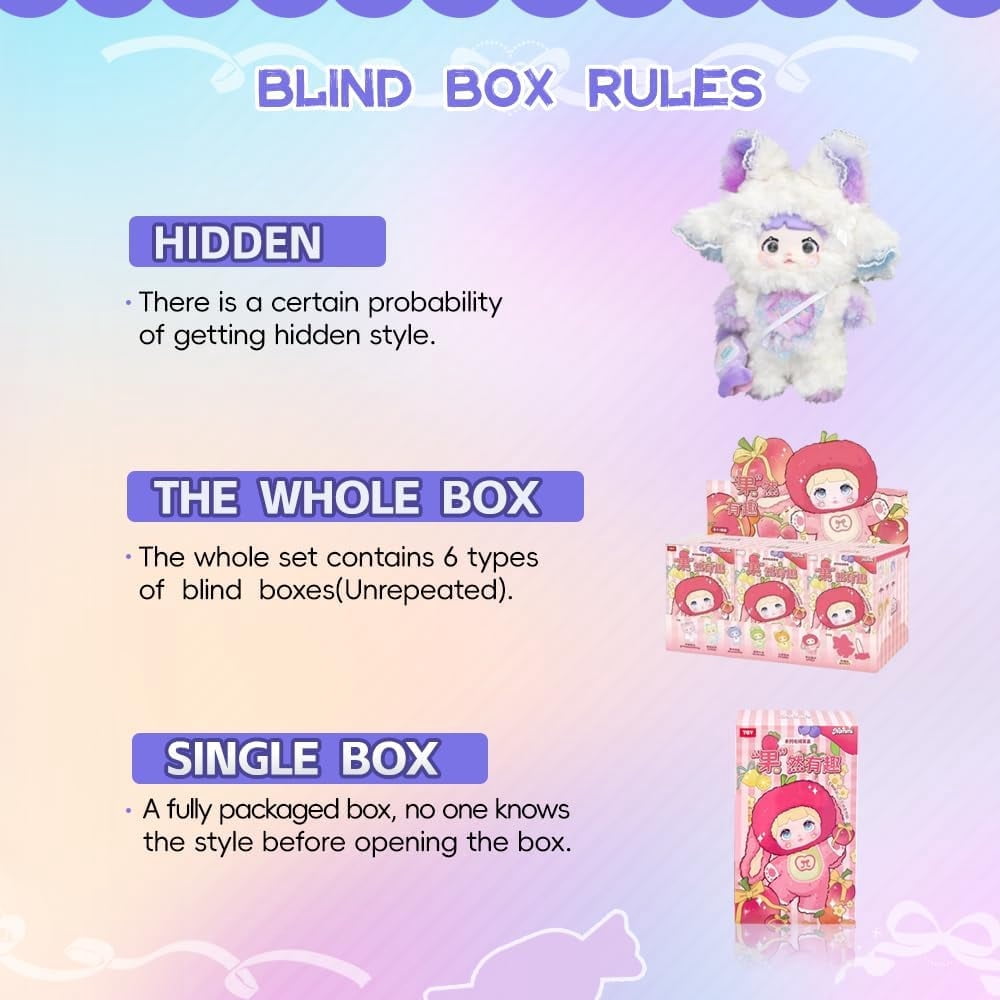 Nommi: Loveliness Never Ends Series – 2025 6Pc Plush Blind Box, Random ...