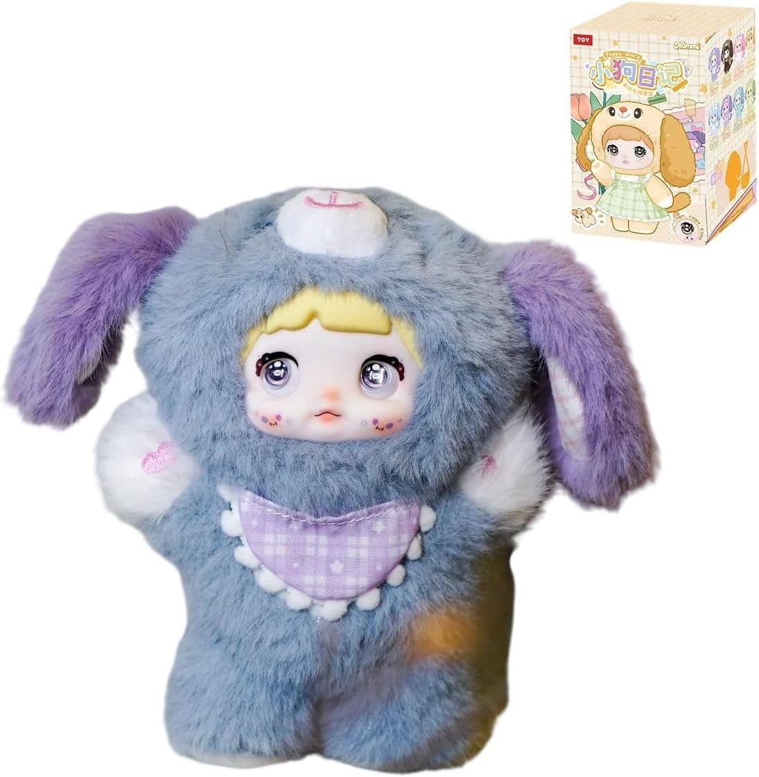 Nommi Puppy Diary Series Plush Blind Box Figures Adorable Collectible ...