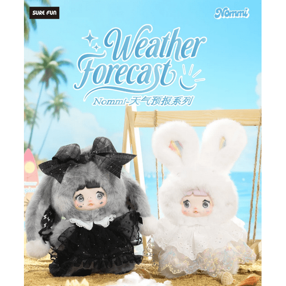 Nommi Weather Forecast Series Plush Blind Box, 2025 New Cute Nommi ...