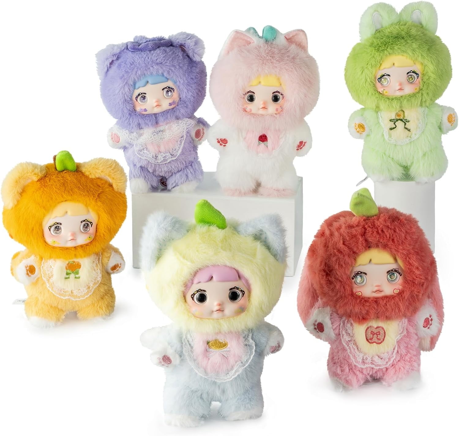 Nommi series cute non-stop plush toy blind box randomly distributed ...