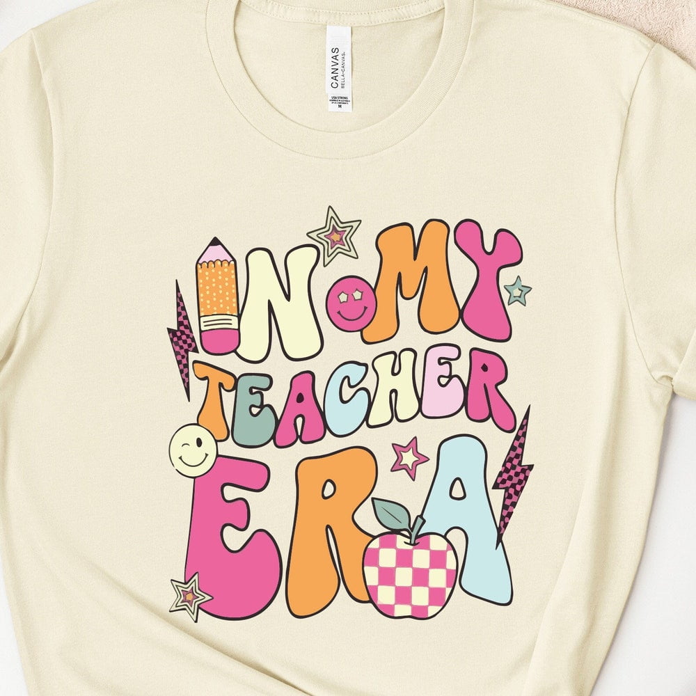 Nomy Teacher Era T- Shirt, Teacher Shirt, Teacher Appreciation Gift ...