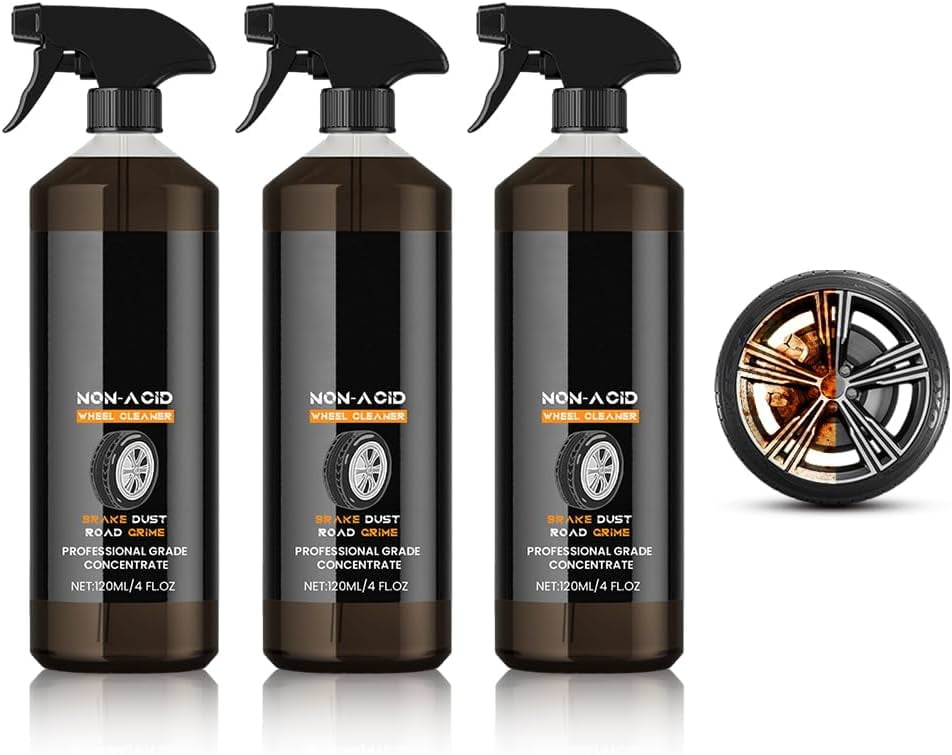 Non-Acid Wheel Cleaner, 2025 New Powerful Wheel Cleaner Spray ...