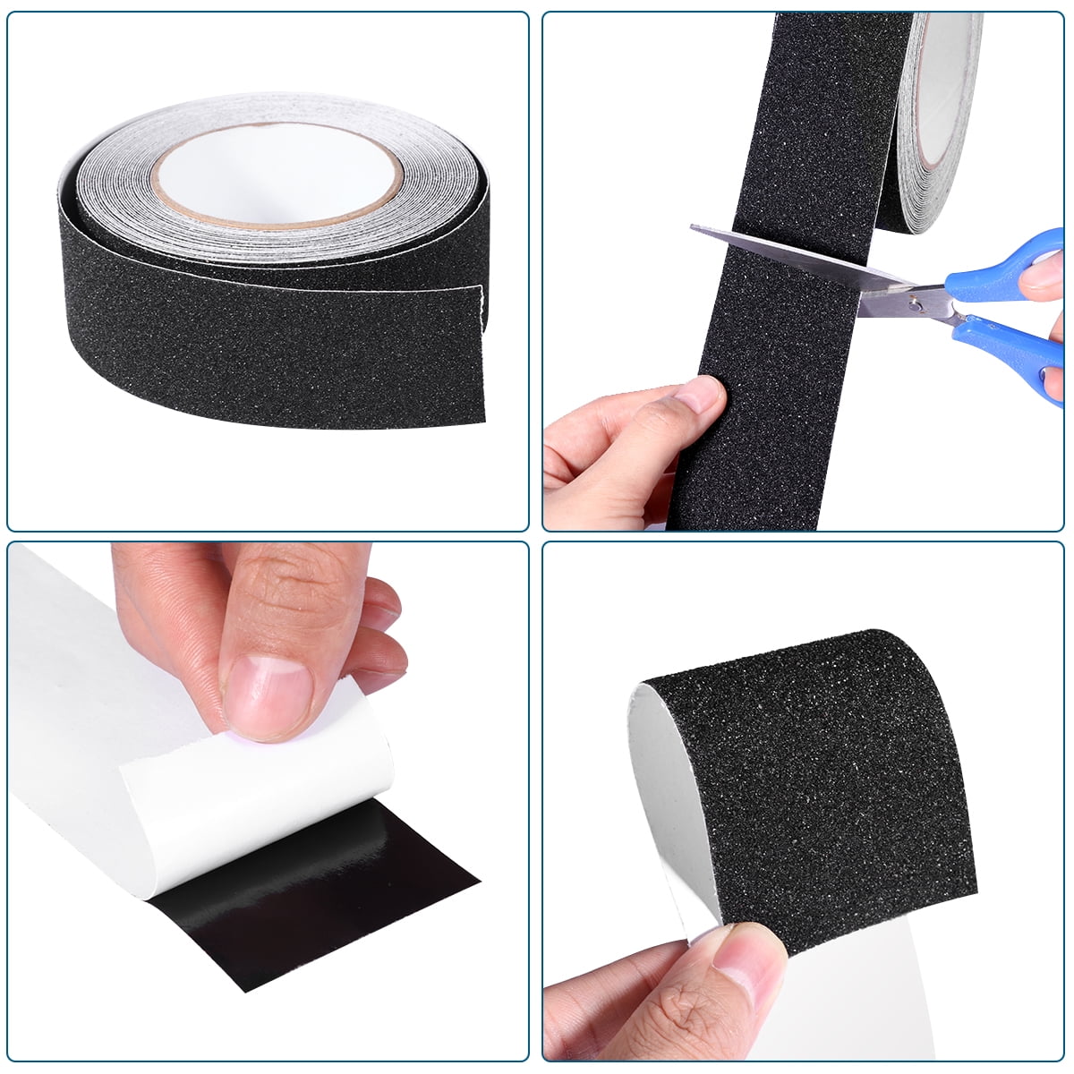 Non Adhesive Backed Tape Anti Stair Strip Sticker Slip Office Safety ...