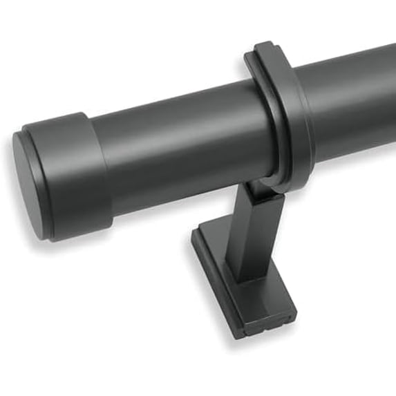 Non-Adjustable Curtain Rods for Windows Rod Set foot Fixed Length ...