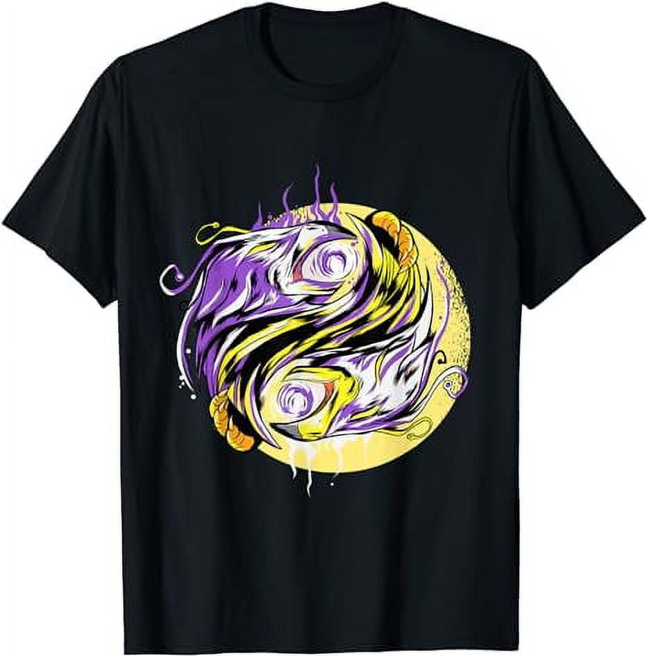 Non Binary Pride Flag Colors Nonbinary Transgender Support T-Shirt ...