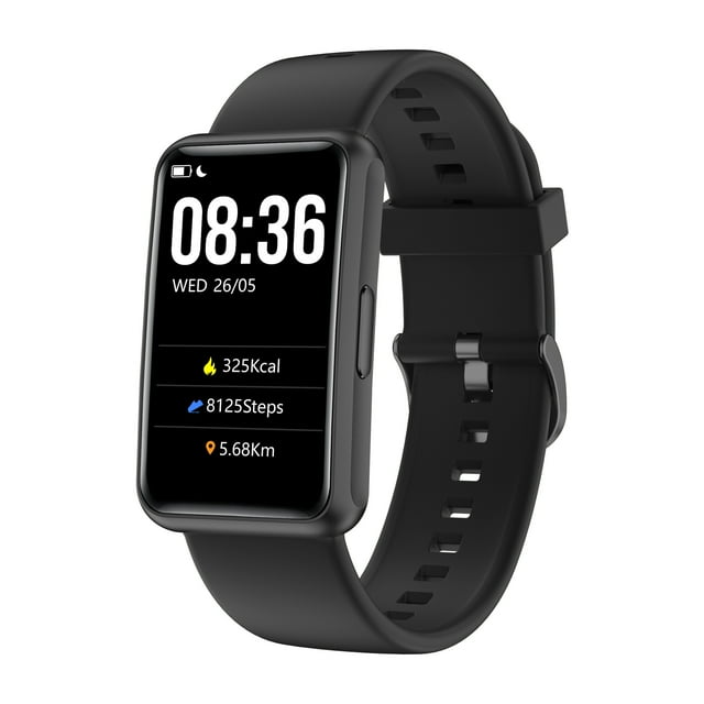 Waterproof Non-Bluetooth Fitness Tracker Watch, Full Touch Screen ...