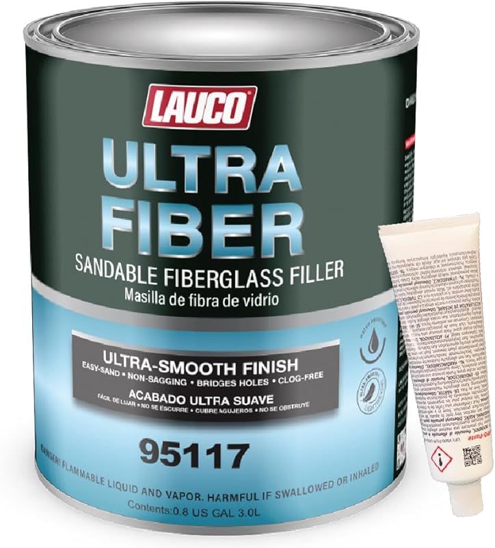 Non-Clog Lightweight Body Filler, Super Smooth Formula, No Shrinkage ...