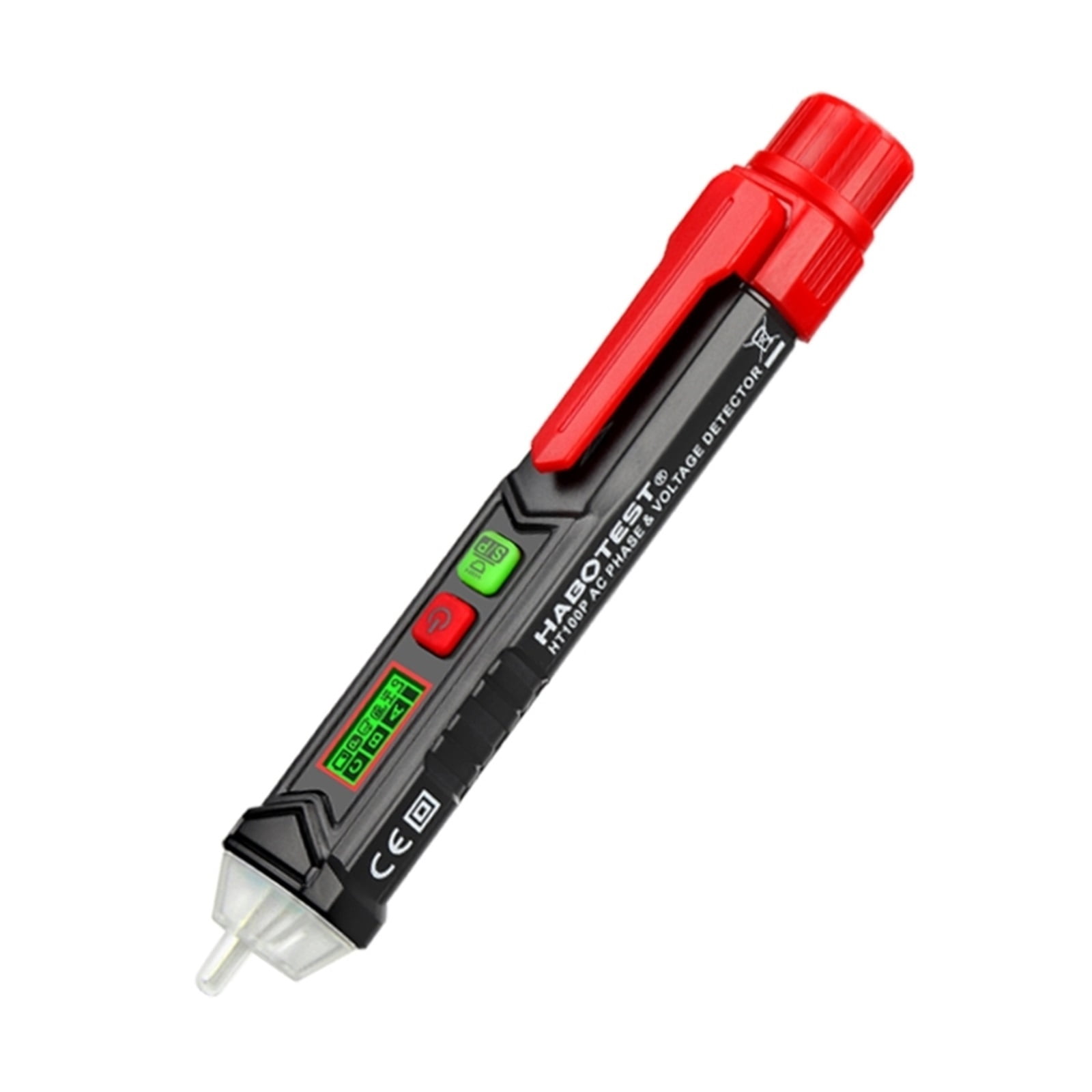 Non Contact 3 Phase Rotation Indicator AC Voltage Detector Pen Tester ...