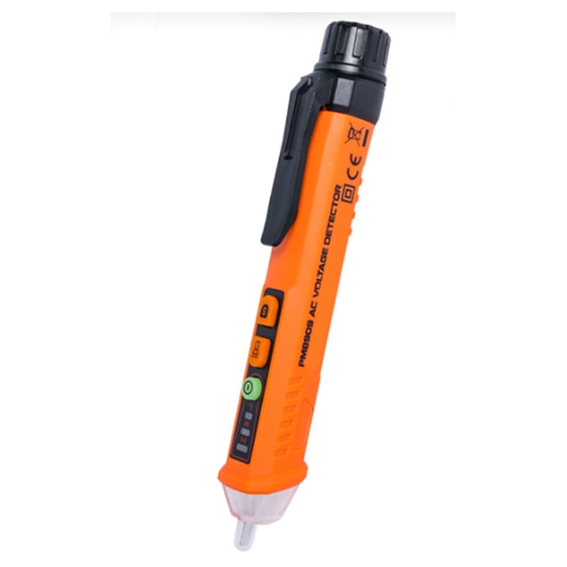 Non-Contact AC Voltage Test Pen, AC 12-1000V, LED Flashlight, Buzzer ...