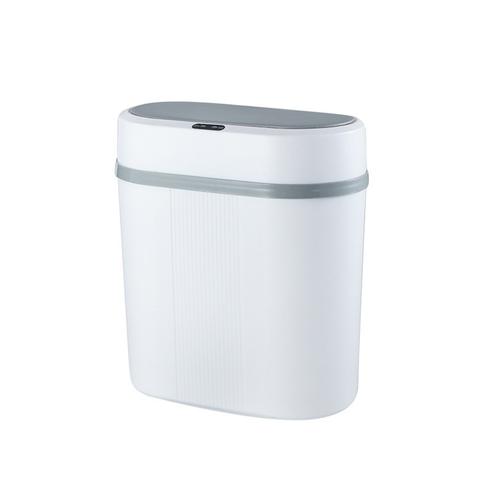 Non-Contact Electric Trash Can, Battery Model Automatic Flip Top ...