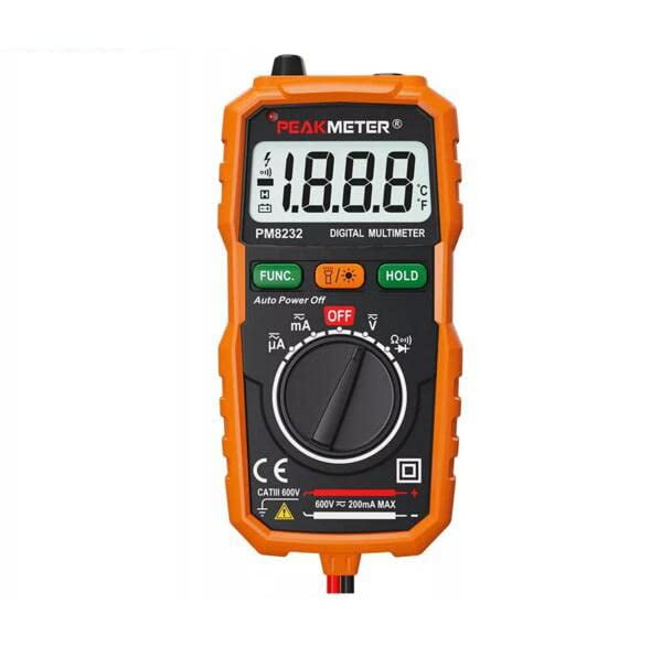 Non-Contact Mini Digital Multimeter DC AC Voltage Current Tester ...