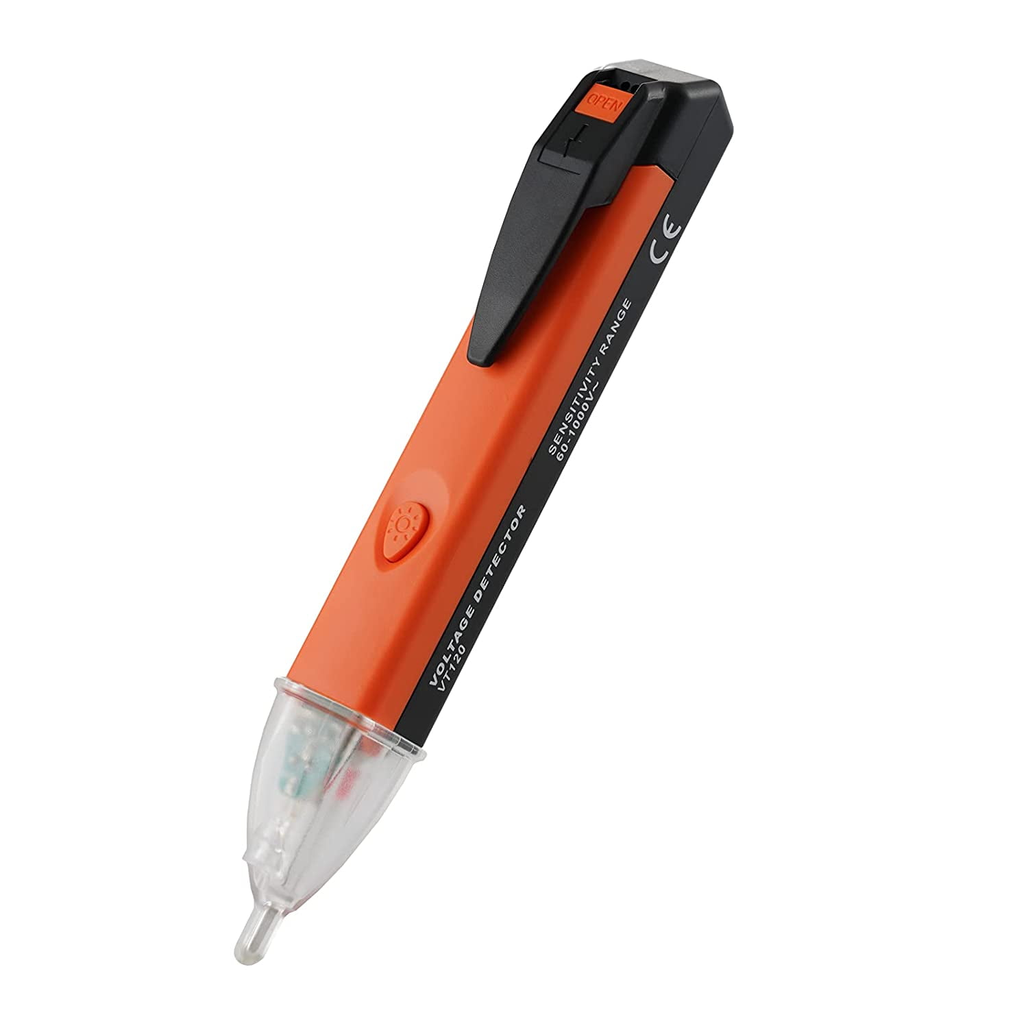 Non-Contact Voltage Tester Tools,LED Flashlight,Buzzer Alarm,AC Voltage ...