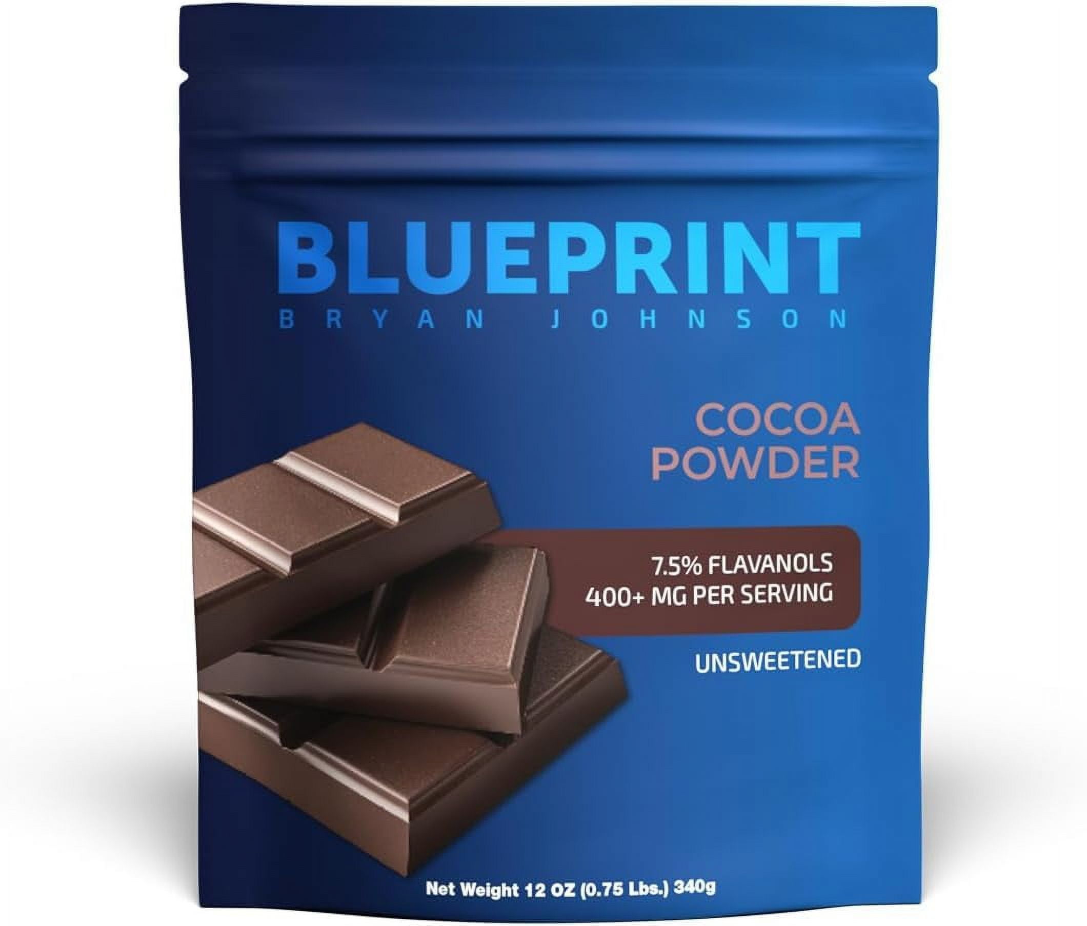 Non Dairy Cocoa Powder - 7.5% Flavanols, 100% Pure Cocoa, Low Fat Unsweetened Cocoa, Undutched ...