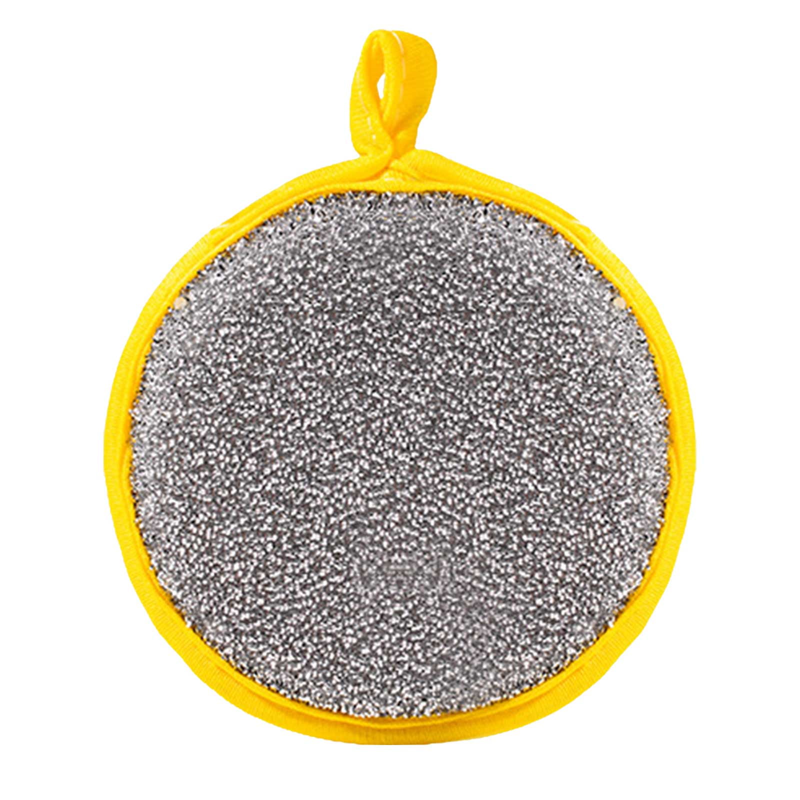 Non Damaging Scouring Pad Double Sided Cleaning Sponge For Pots Dishes ...