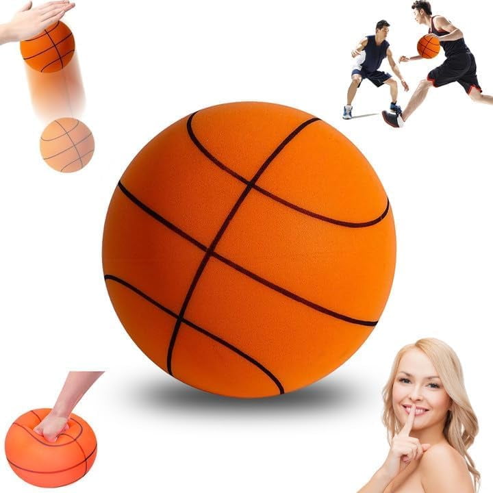 【Non-Deforming Packaging】 Silent Indoor Basketball - Size 7 Quiet ...