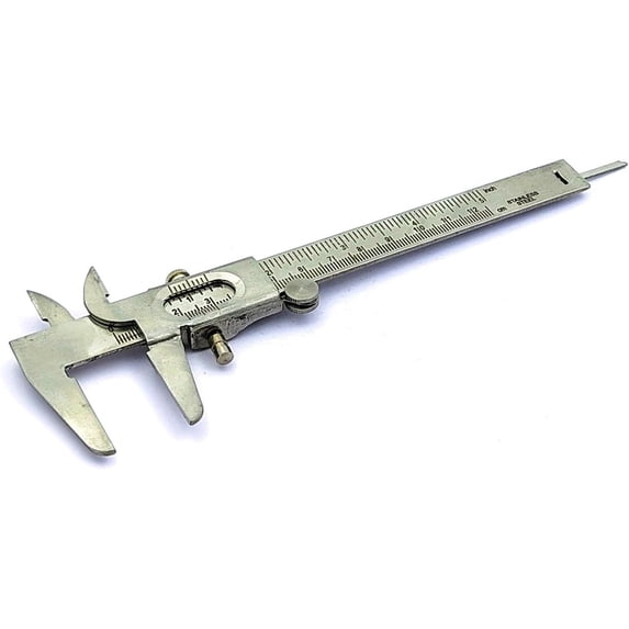 Non Digital Vernier Caliper Metric -Imperial Measuring System Tools for ...