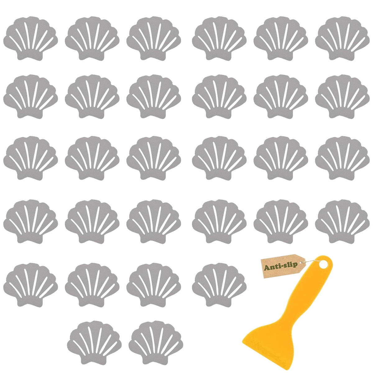 Non-Fading Bathtub Grip Decals 30pcs Non Slip Bathtub Stickers Adhesive ...