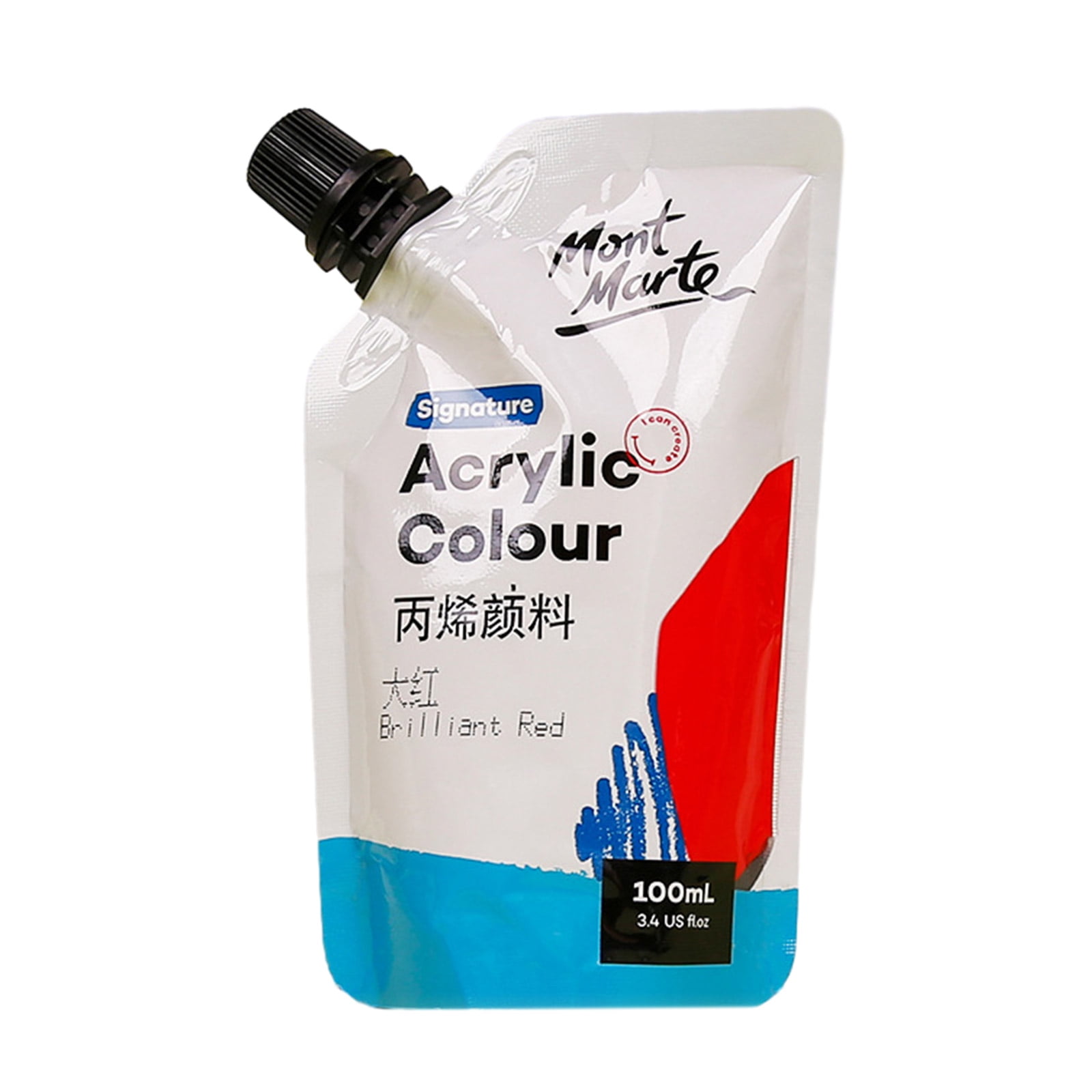 Non Fading, Non Toxic, Single Color Paint for Painters Acrylic Paint ...