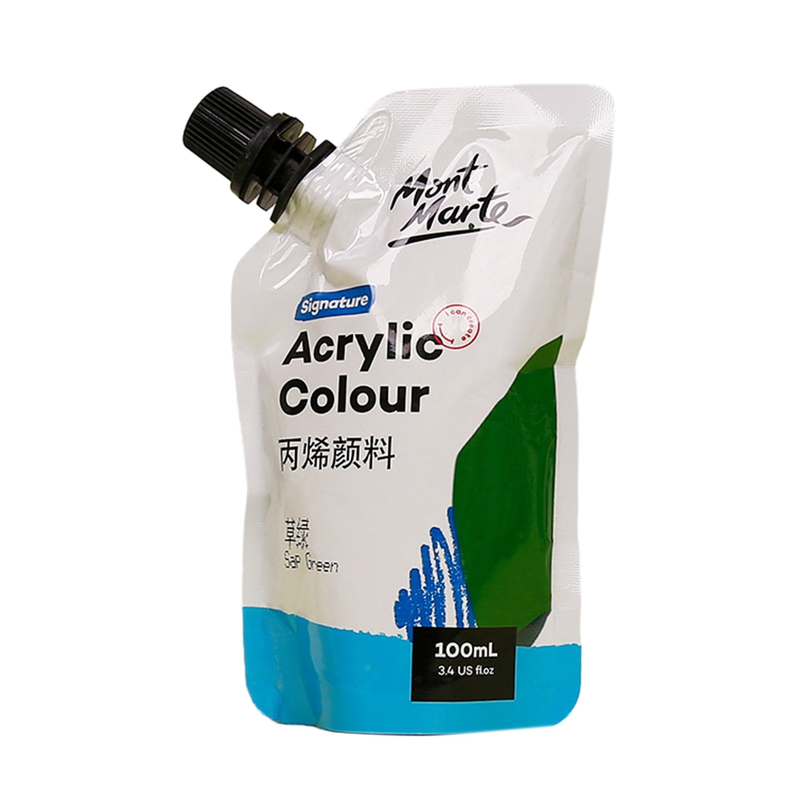 Non Fading, Non Toxic, Single Color Paint for Painters Acrylic Paint ...