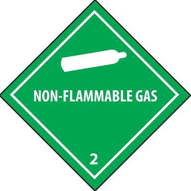 Non-Flammable Gas DOT Shipping Labels, 500/Roll (4 Rolls) - Walmart.com