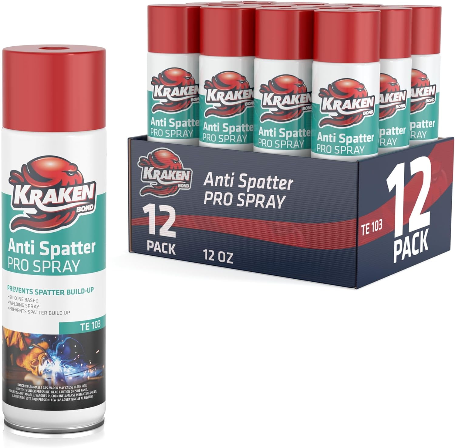 Non-Flammable Welding Anti-Spatter Spray (12-Pack, 12 Oz Each) for MIG ...