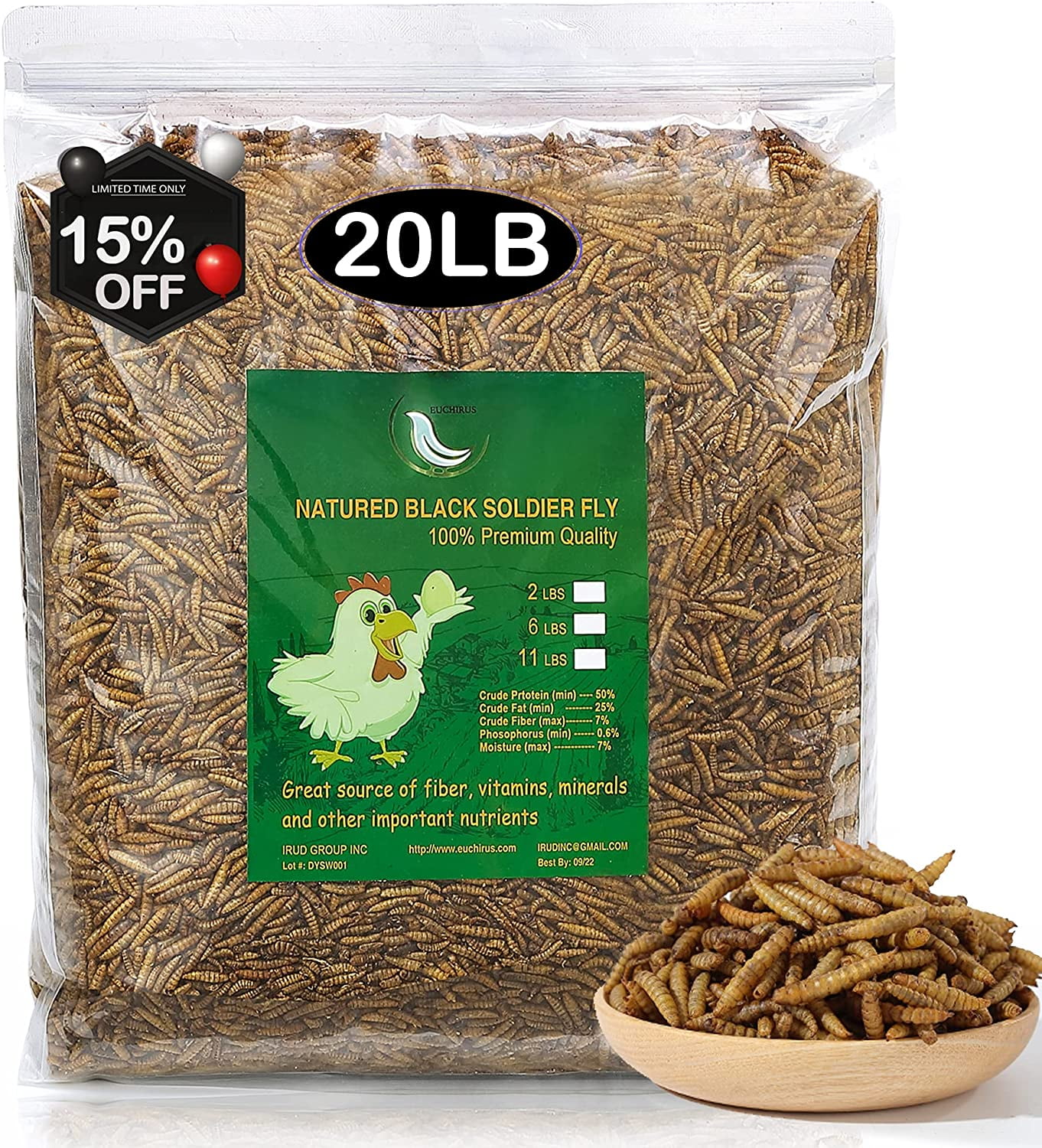 Non-GMO Dried Mealworms for Poultry,Chickens, Ducks and Geese.,High ...