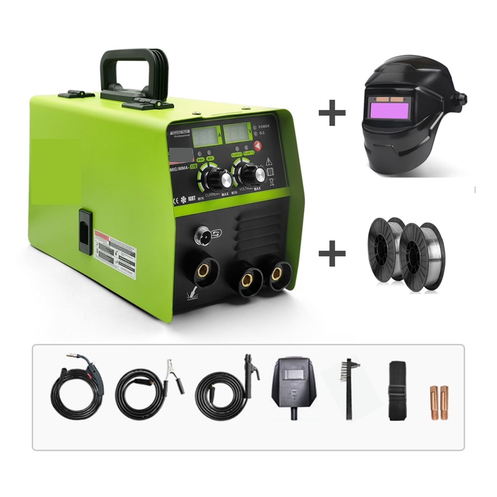 Non Gas Welding Machine MMA MIG Carbon Dioxide Gas Shielded Welding Machine High Power Home ...