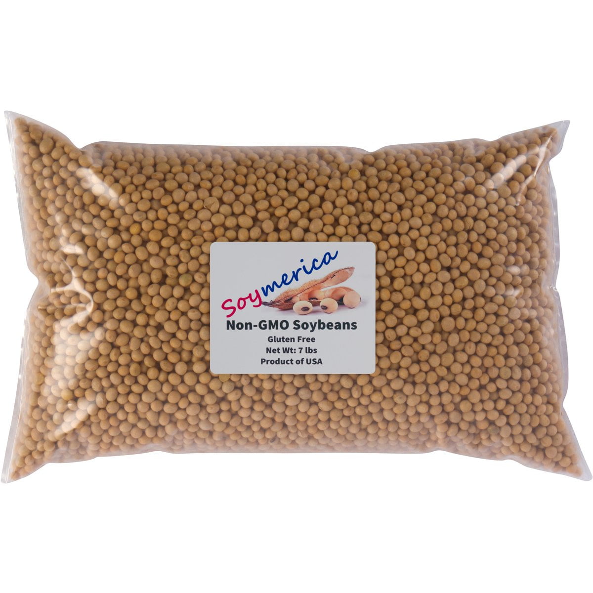 Non-GMO Soybeans - 7 Lbs (Newest Crop). Identity Preserved (IP). Great ...
