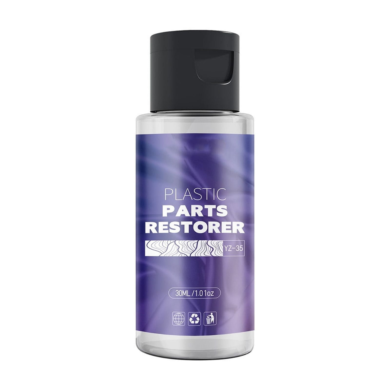 Non-Greasy Full Colour, Restorer for Cars Revive Faded Plastic, 30 ml ...