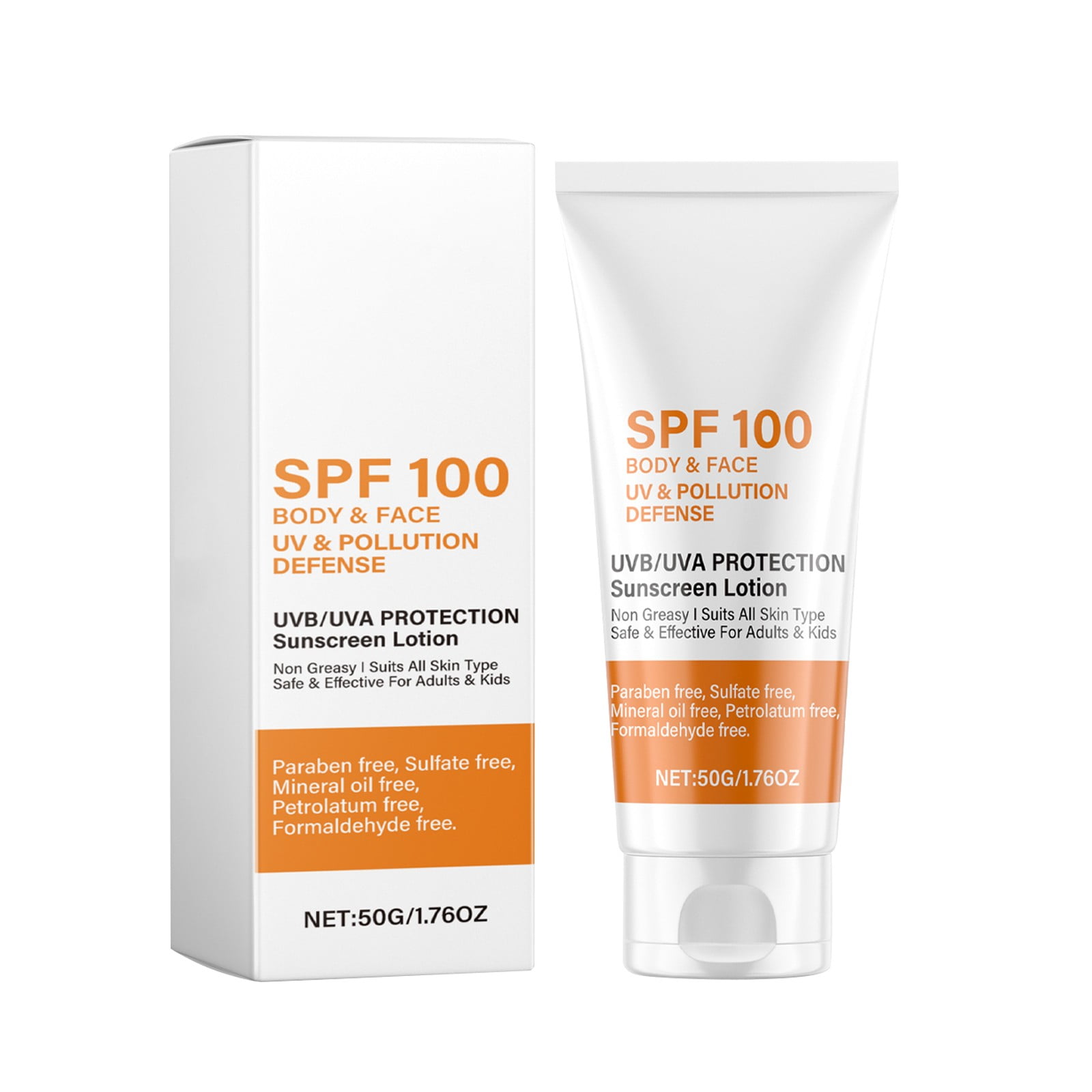 Non Greasy Sunblock Hydrating Non-Greasy SPF 100 Body Face Mineral ...