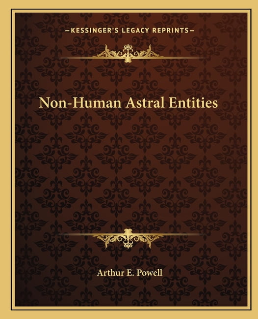 Non-Human Astral Entities, (Paperback) - Walmart.com