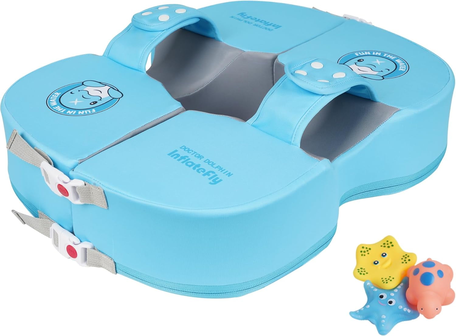 Non-Inflatable Swim Float for Kids Aged 6-48 Months - Safe & Easy to ...