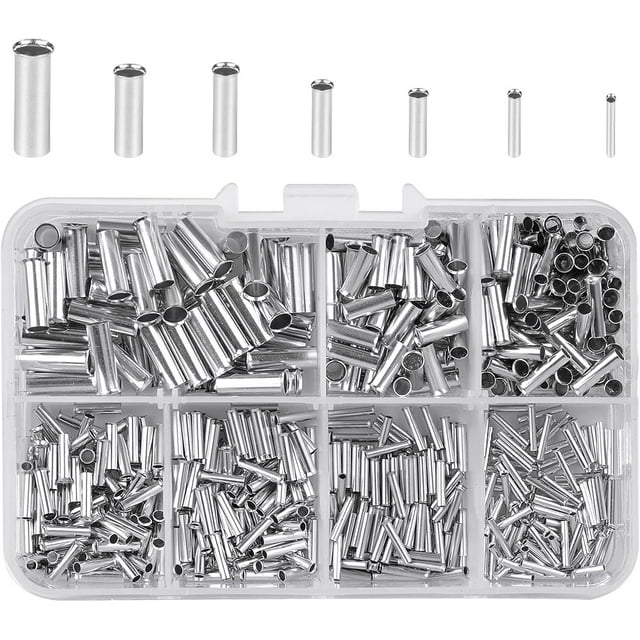 Non Insulated Ferrules For Awg 10-22 Wires, Compression Fitting ...
