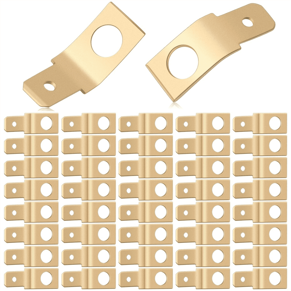 Non-Insulated Solderless Disconnect Adapter, 1/4 Inch Male Tab,Quick ...