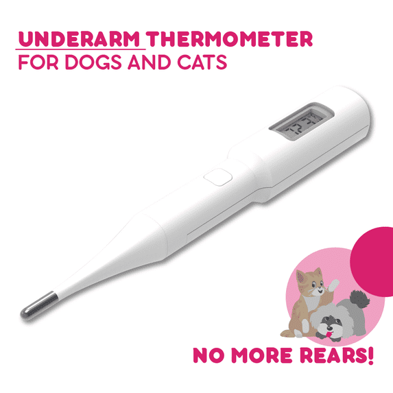 Non-Invasive Underarm Pet Thermometer by Mella Pet Care - Walmart.com