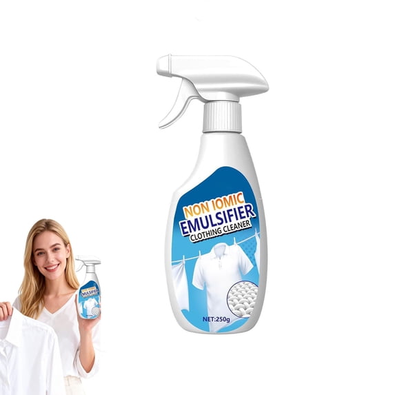 Non-Ionic Emulsifier Clothing Cleaner Spray, Heavy-Duty Oil and Stain ...