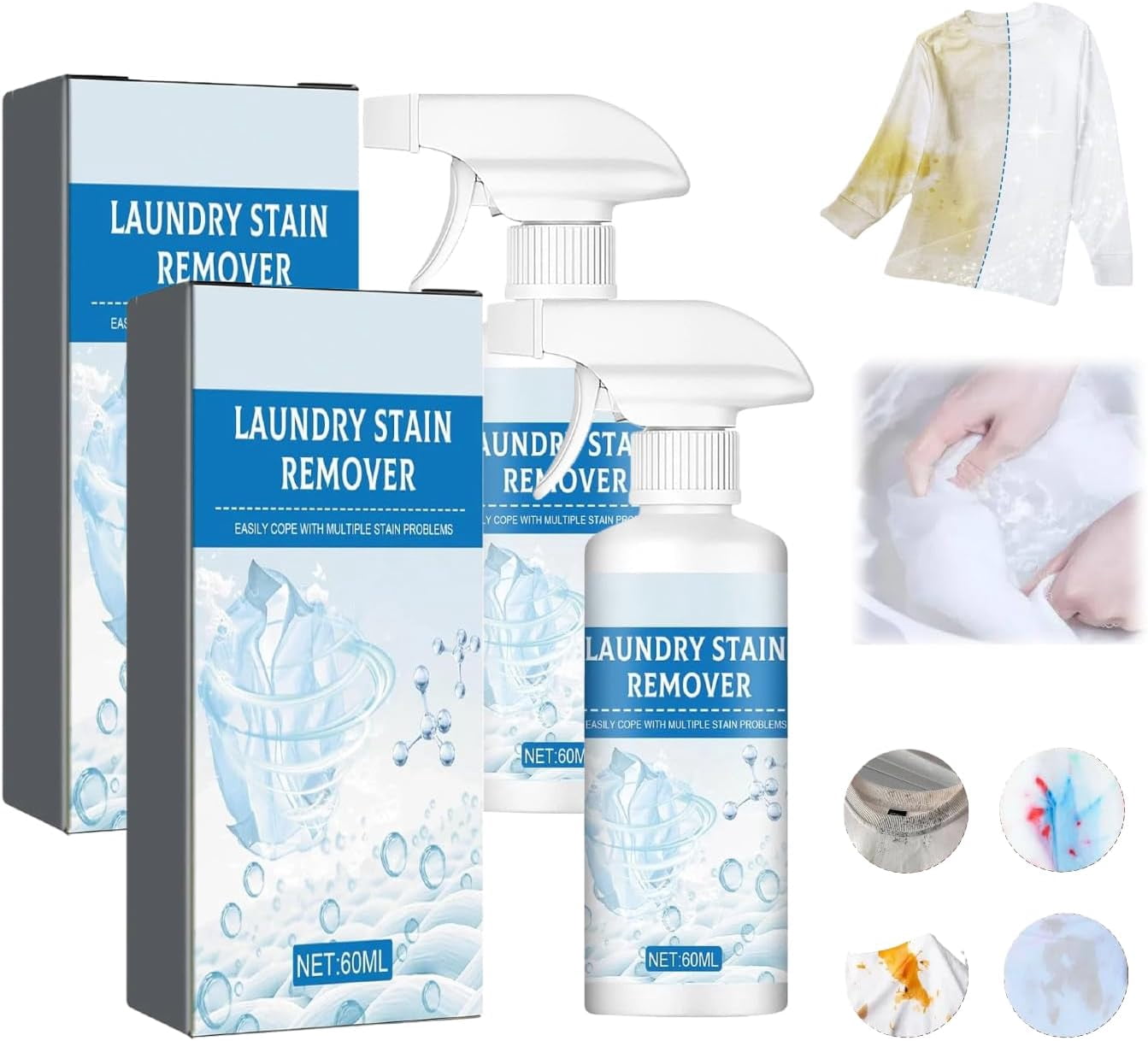 Non-Ionic Laundry Pre-Treatment, 2026 New Clothing Emulsifier, Powerful ...