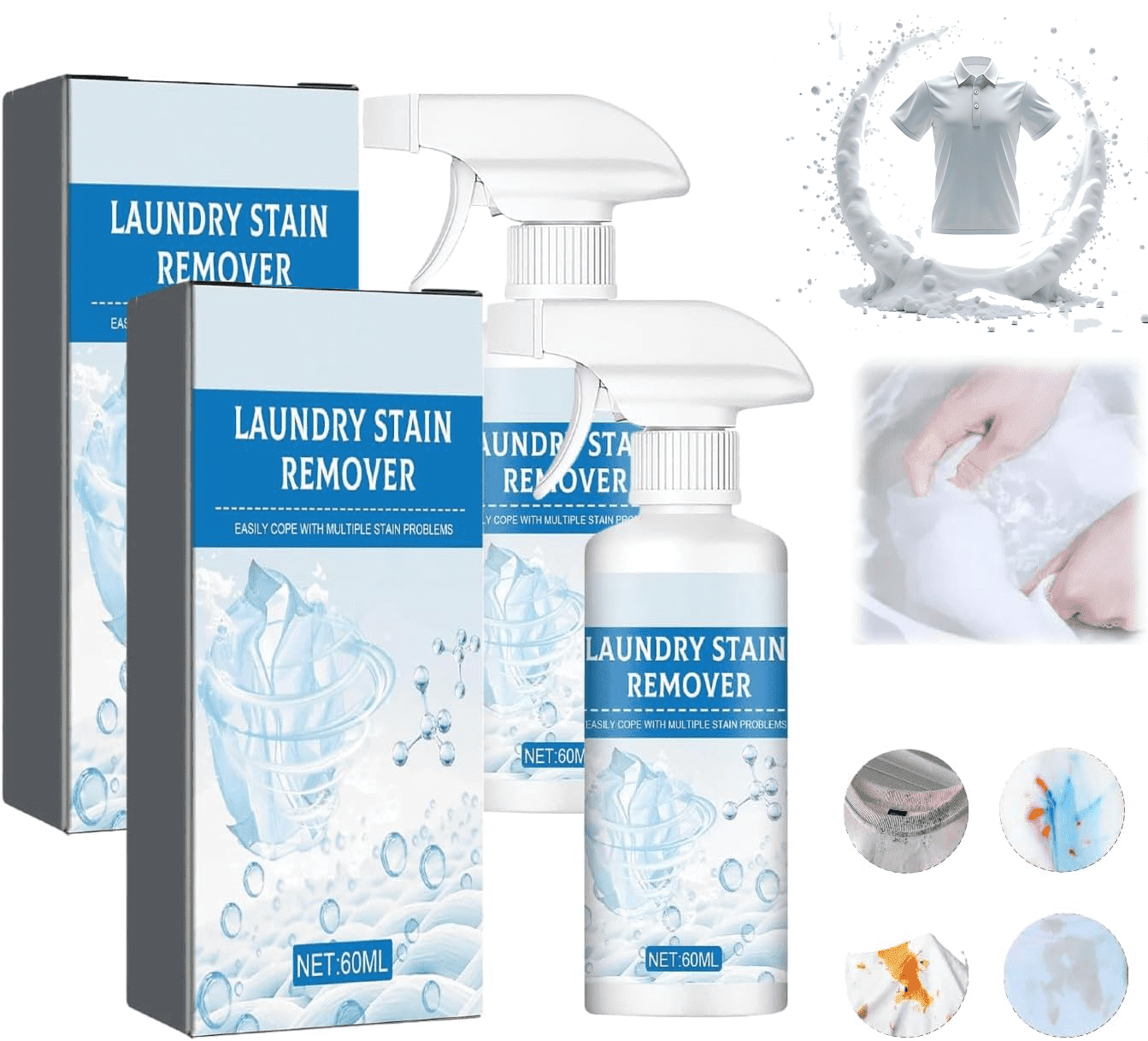 Non-Ionic Laundry Pre-Treatment, 2026 New Clothing Emulsifier, Powerful ...