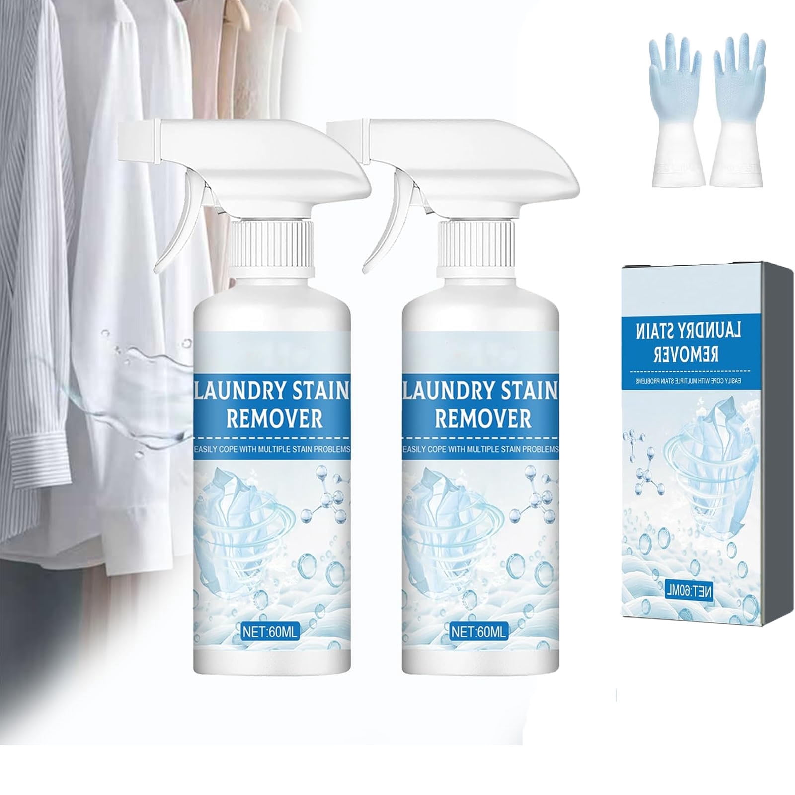 Non-Ionic Laundry Pre-Treatment, 2026 New Clothing Emulsifier, Powerful ...