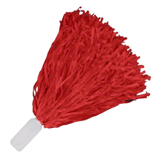 Non Light Up Short Handle Cheer Pom Poms, Red - Walmart.com