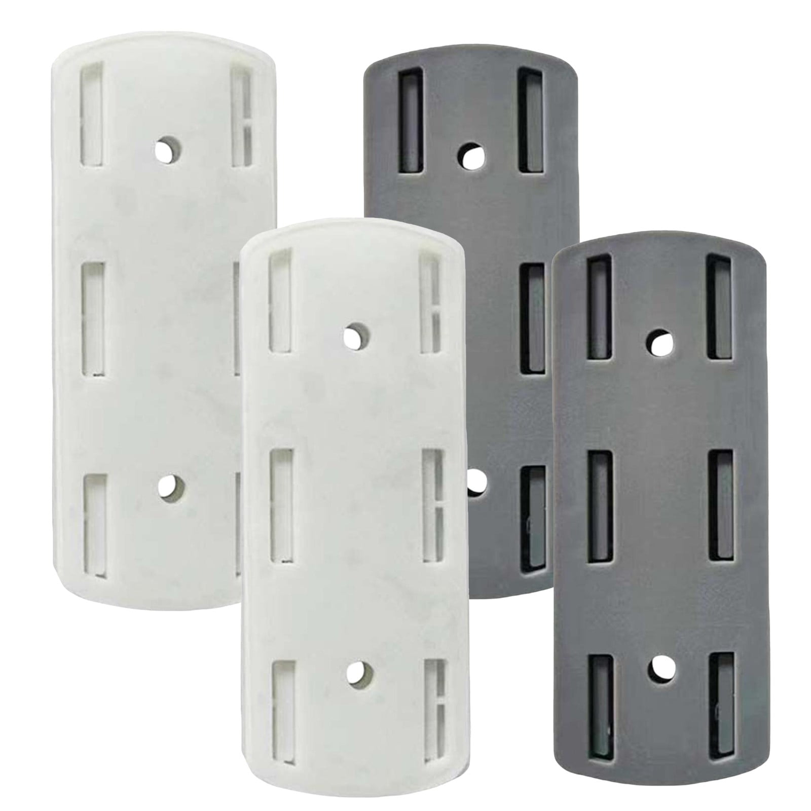 Non-Marking Adhesive Bracket for Socket Strips Remote Controls and More ...