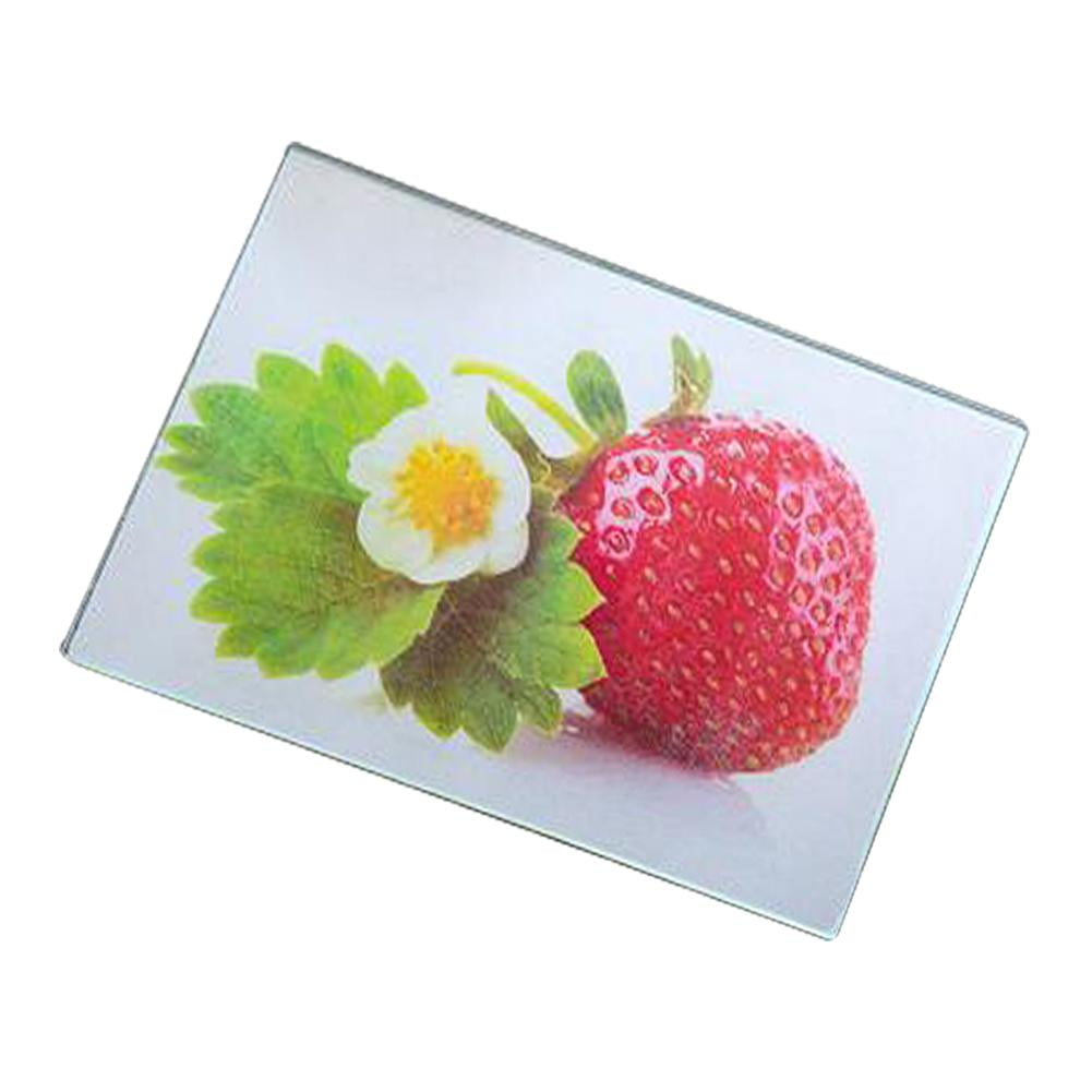 Non Moldy Tempered Glass Cutting Board Rectangular Chopping Board V6L7 ...